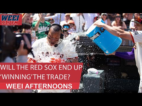 The Red Sox will end up "WINNING" the Rafael Devers trade | WEEI Afternoons