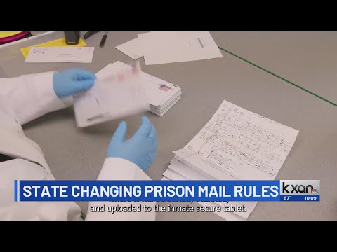 TDCJ moving to digital mail to try to reduce contraband entering jails