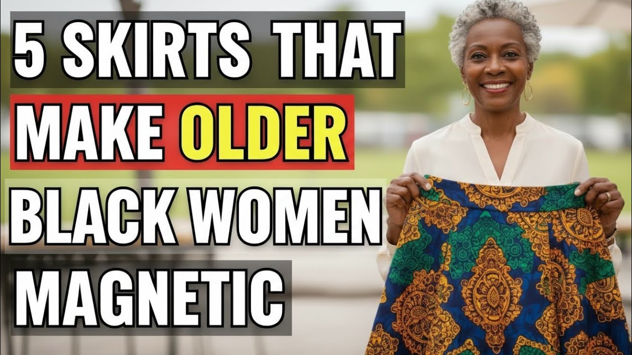 5 Best Skirts For Black Women Over 60 To Look Instantly Elegant