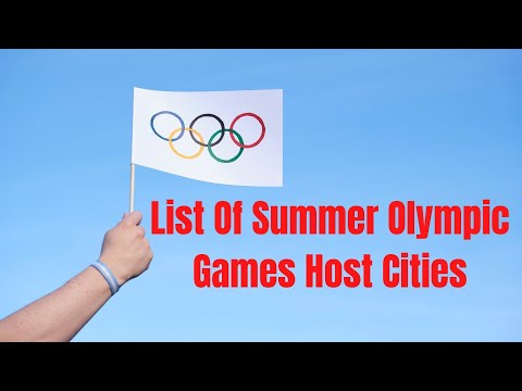 List of Summer Olympic Games host cities #Olympic, #worldseverycountry,