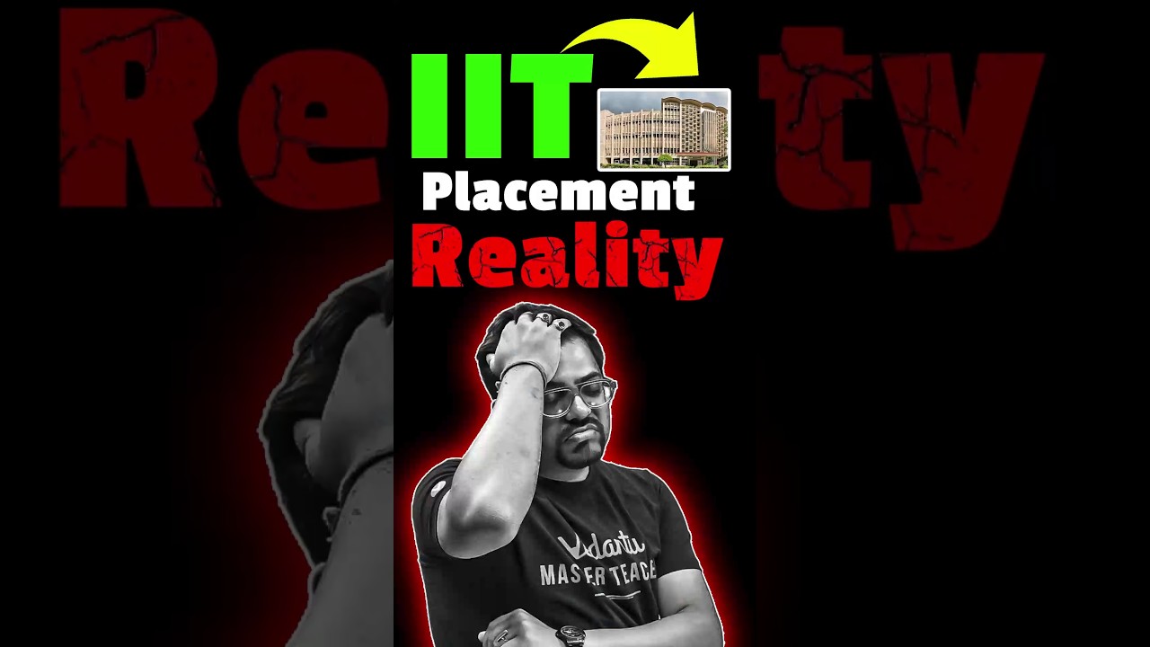IIT Placement Report 2024: The Reality🤔🤔#jee #jee2025 #iit #iitjee #iitplacement #placement