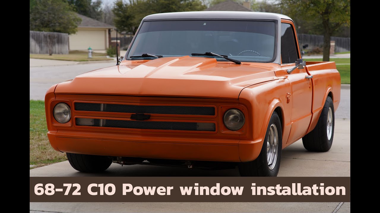 68-72 C10 Power Window Install