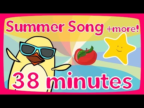 Summer Song + more | Kids Song Compilation | The Singing Walrus