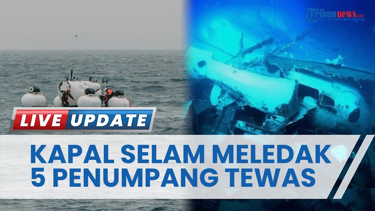 Tim SAR AS: Kapal Selam Wisata Titanic Ditemukan Hancur Berkeping-keping, Seluruh Penumpang ...