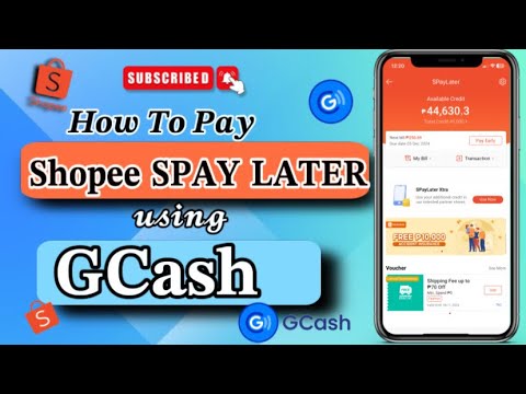PAY SHOPEE S-pay Later with GCASH Made Easy | Step ny Step Guide