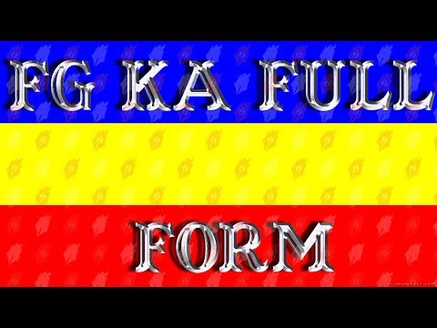 fg ka full form
