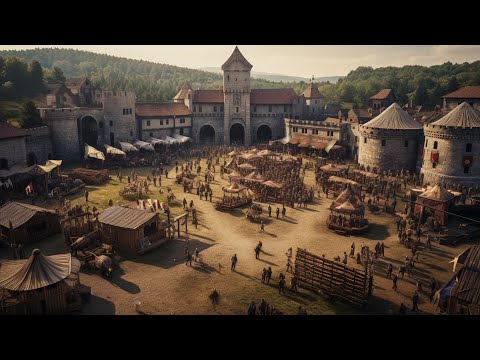 Beautiful Medieval Music – Medieval Market | Folk, Traditional, Celtic Music, Flute Music