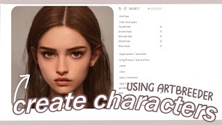 How To Create + Design Book Characters On Artbreeder | Tutorial (For Free) Step By Step Guide ...