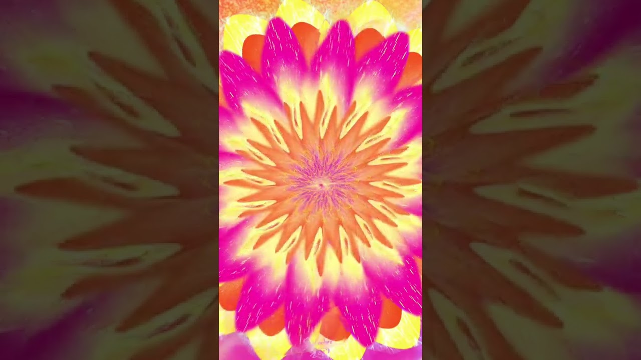 Power Flower Promo Vid for Raspberry Supernova Collection on OpenSea.#art #arte #nftart