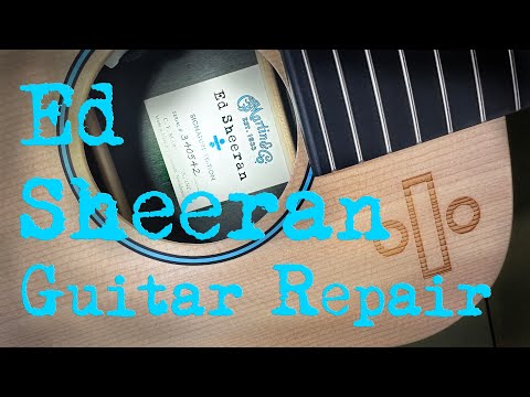Ed Sheeran Guitar Repair