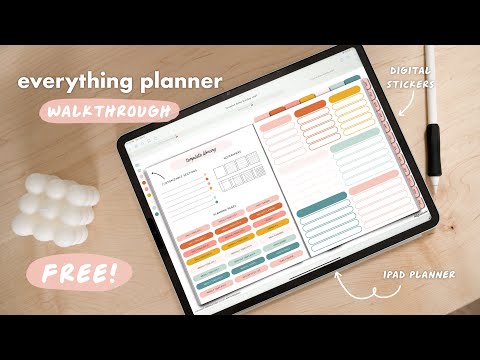 A Guide to the Everything Digital Planner + FREE Digital Planner π