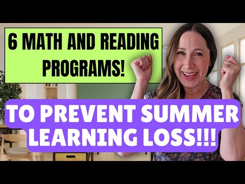 6 BEST Online Summer Learning Programs to PREVENT Summer Learning Loss!
