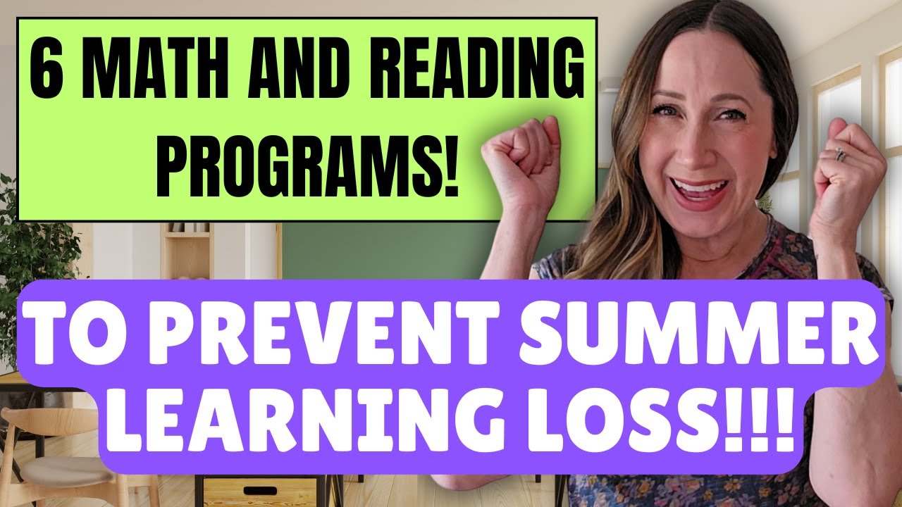 6 BEST Online Summer Learning Programs to PREVENT Summer Learning Loss!