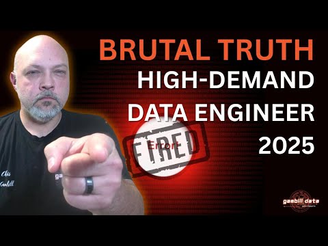 Become a HIGH-DEMAND Data Engineer in 2025 (No BS, Just Brutal Truth)