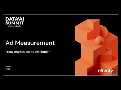 Ad Measurement: From Impressions to Attribution
