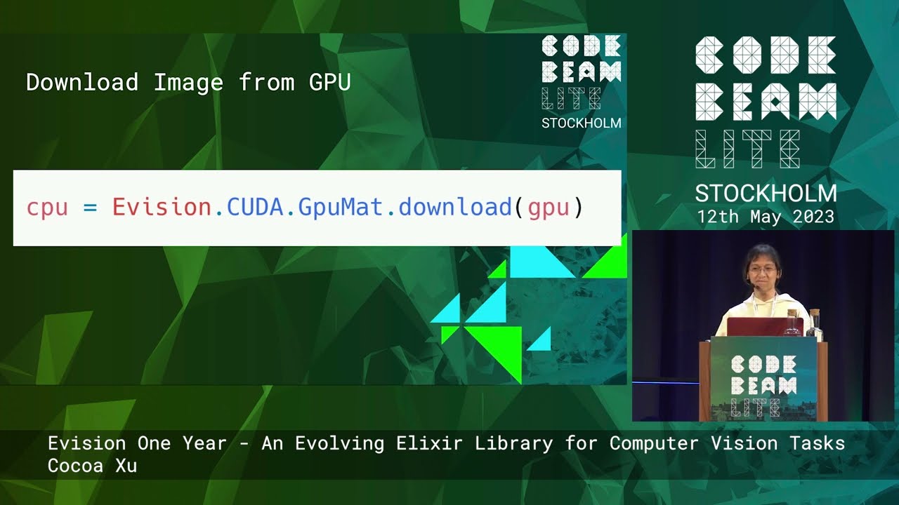 Evision: An Evolving Elixir Library for Computer Vision Tasks-Cocoa Xu |CodeBEAM Lite Stockholm ...