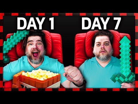 I Watched The Minecraft Movie Every Day For A Week