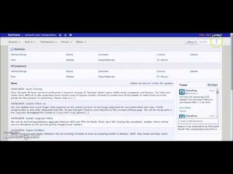 Fanfiction.net Tutorial By Jaxi
