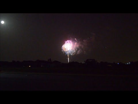 July 4th 2020 Fireworks Show McKinney/Dallas Texas Craig Ranch Nikon D3200 1080p
