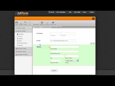 Predefined Tools for Common Fields