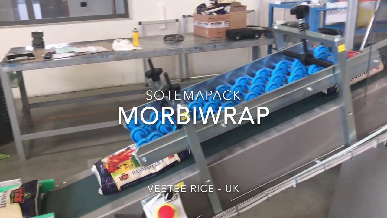 Sotemapack Morbiwrap case packer by Robopac USA