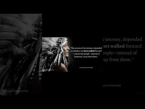Native American Life changing quotes....