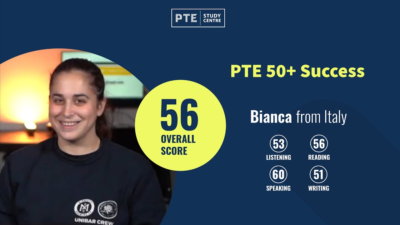 Bianca from Italy | PTE 50+ Achiever