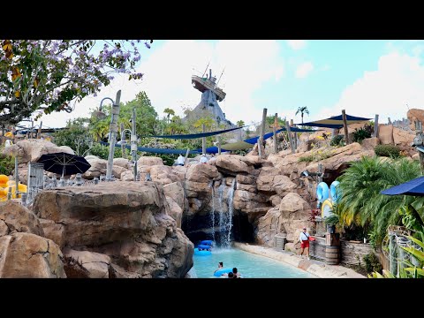 Disney's Typhoon Lagoon Water Park 2024 4K Tour | Walt Disney World Orlando Florida March 2024