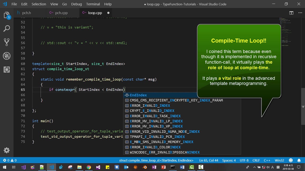 21 - (Advanced) Overload output std::ostream operator for std::tuple and std::variant