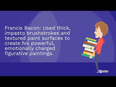 Textured Art Secrets #19_ Famous Artists and their textured works