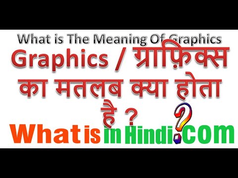 What is the meaning of Graphics in Hindi | Graphics का मतलब क्या होता है
