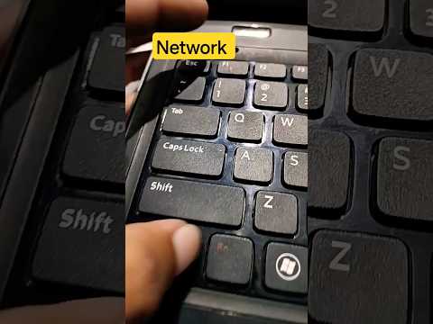 Dell Laptop Network Wifi Button | Network Button On/ Off#macnitesh#2023shorts#network