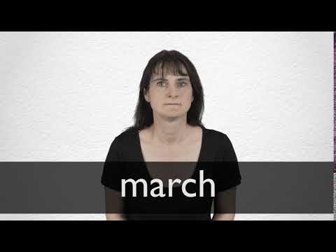 Spanish Translation of “MARCH” | Collins English-Spanish Dictionary