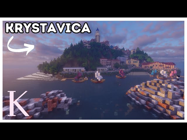 Minecraft Mediterranean City - Krystavica Minecraft Map