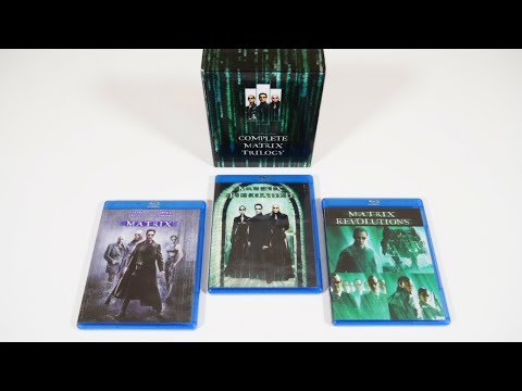 The Matrix Trilogy Complete Collection Unboxing