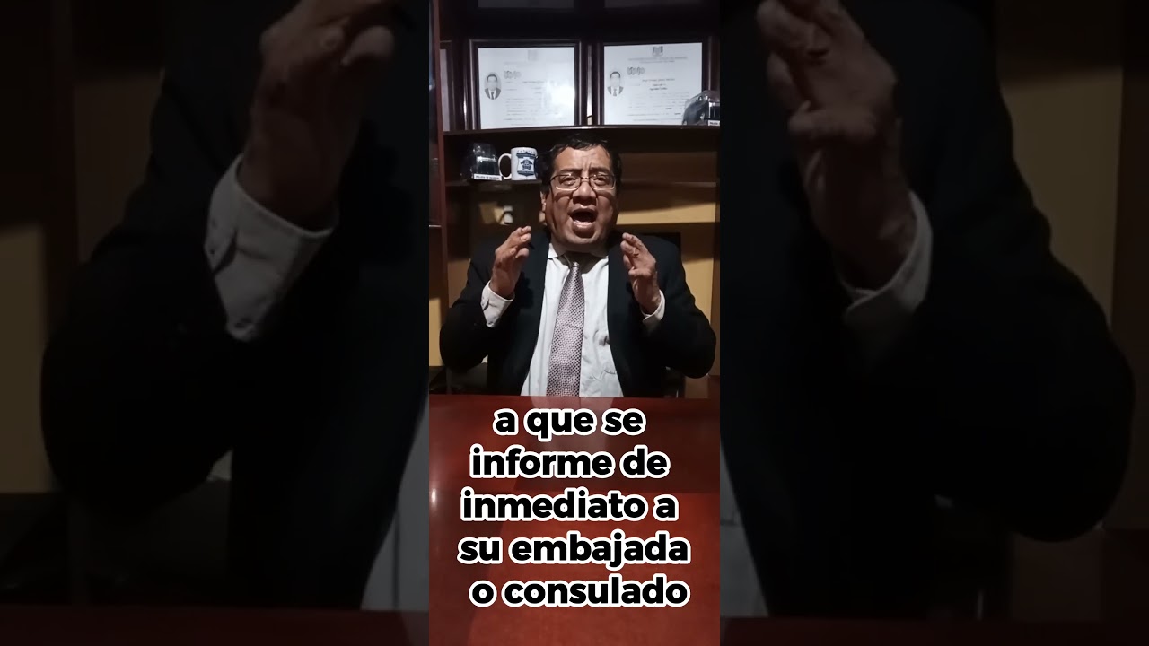 🚨 ¿Extranjero detenido? Esto puede cambiar todo su caso ⚖️ #detenidos #extranjero
