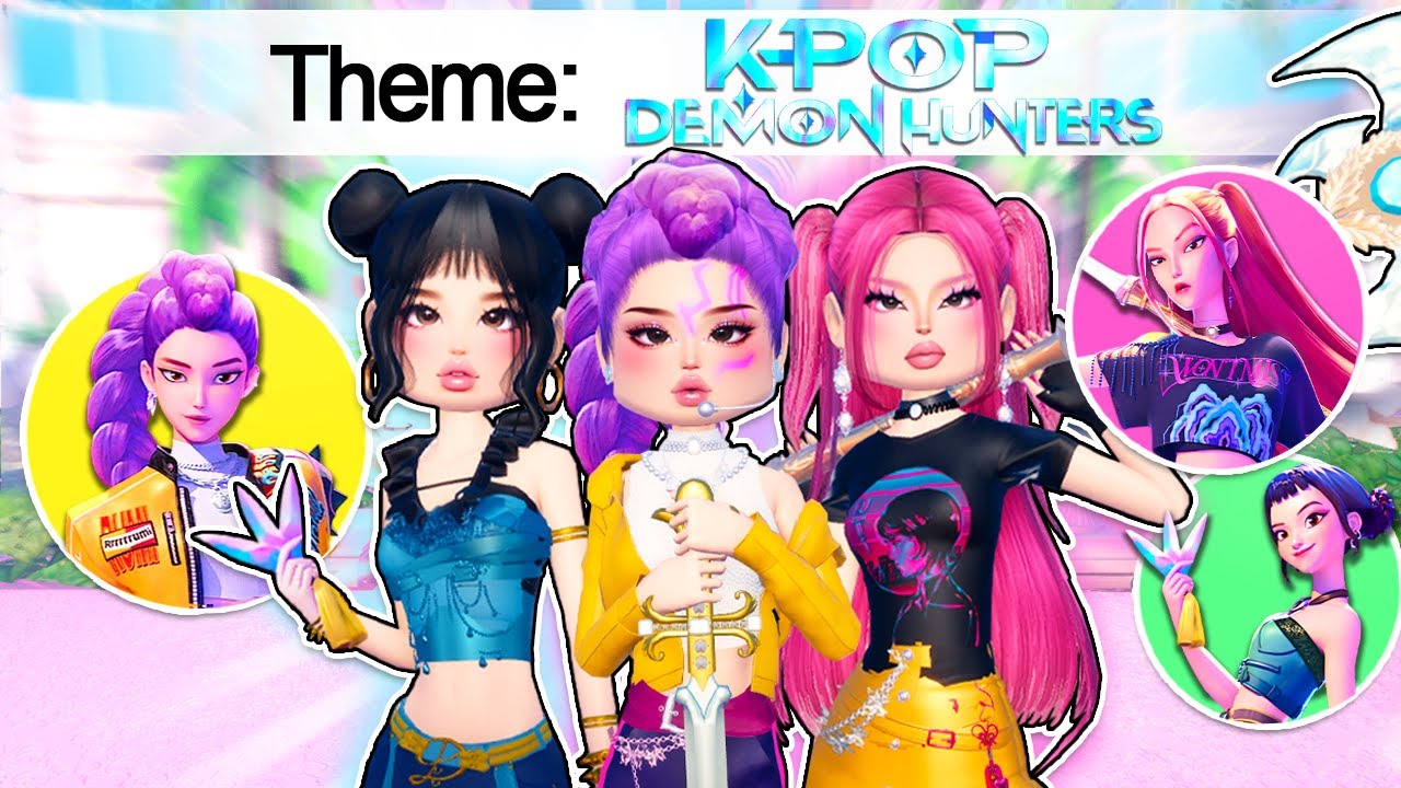 Buying KPOP Demon Hunter Themes in DRESS to IMPRESS