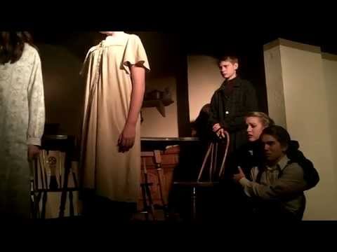 Anne Frank 16-Mrs Van Daan - Mr Van Daan steals the bread