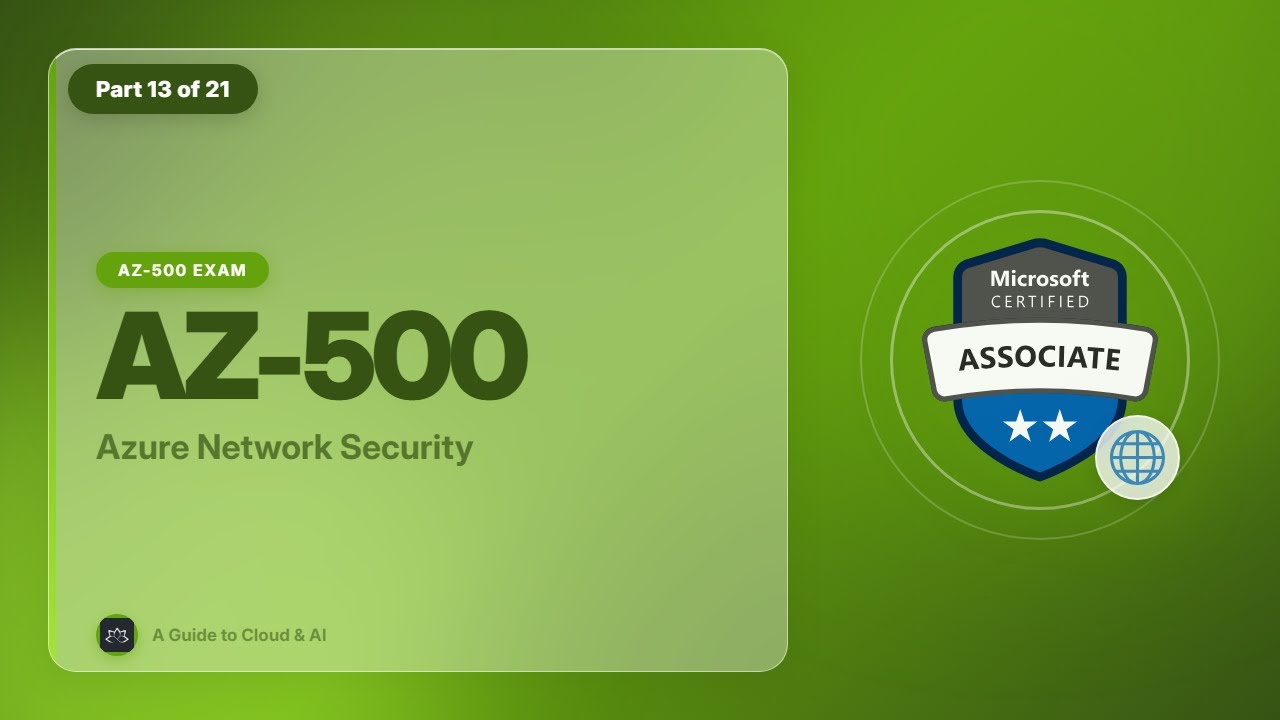 AZ-500 Exam EP 09: Azure Network Security