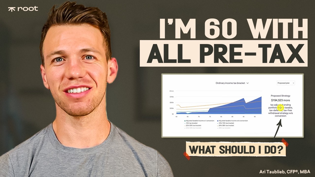 I'm 60 with ALL PRE-TAX (401k, IRA, etc.). How Do I Minimize Taxes (ROTH CONVERSION CASE)?