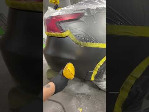 Painting a bumper #auto #painting #fyp #fypシ