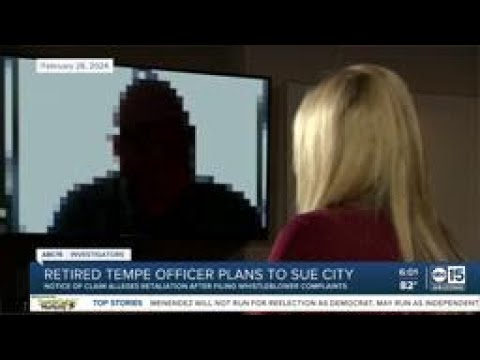 Retired Tempe police officer plans to sue city, alleging retaliation