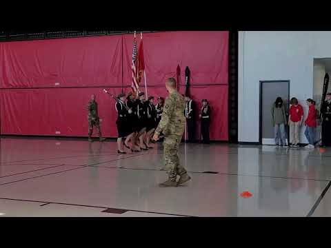 West Creek High School Drill Comp at Montgomery Central: Alternative Arms Color Guard 2023