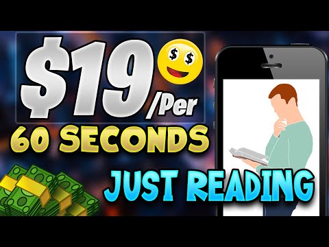 ???? Make $123 - $1200 Just Reading In 1 hour? (Make Money Online)
