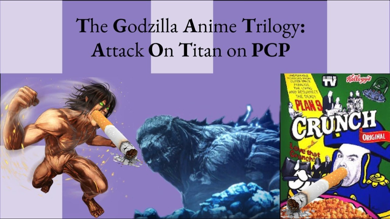 Godzilla's Anime Trilogy: Attack On Titan On PCP