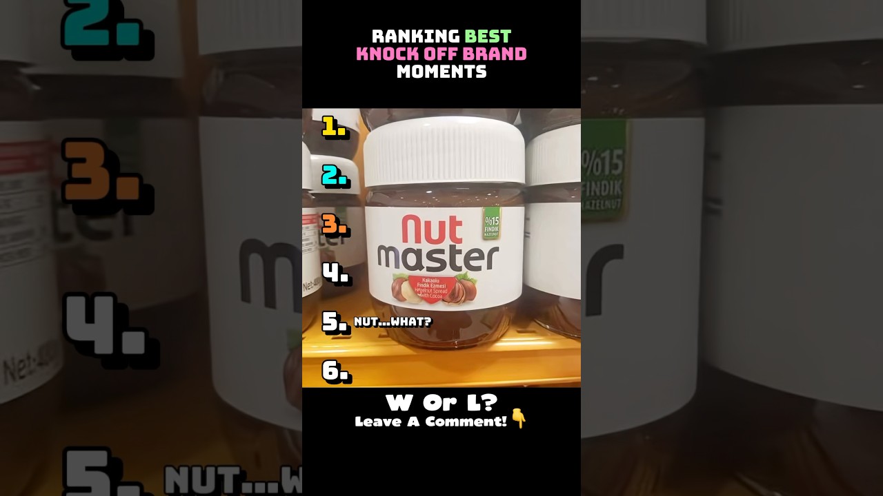 Best Knock Off Brands😂 #shorts