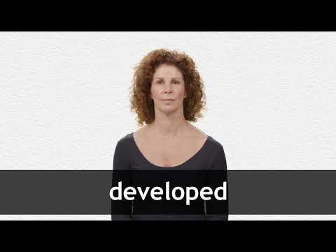 DEVELOPED definition and meaning | Collins English Dictionary