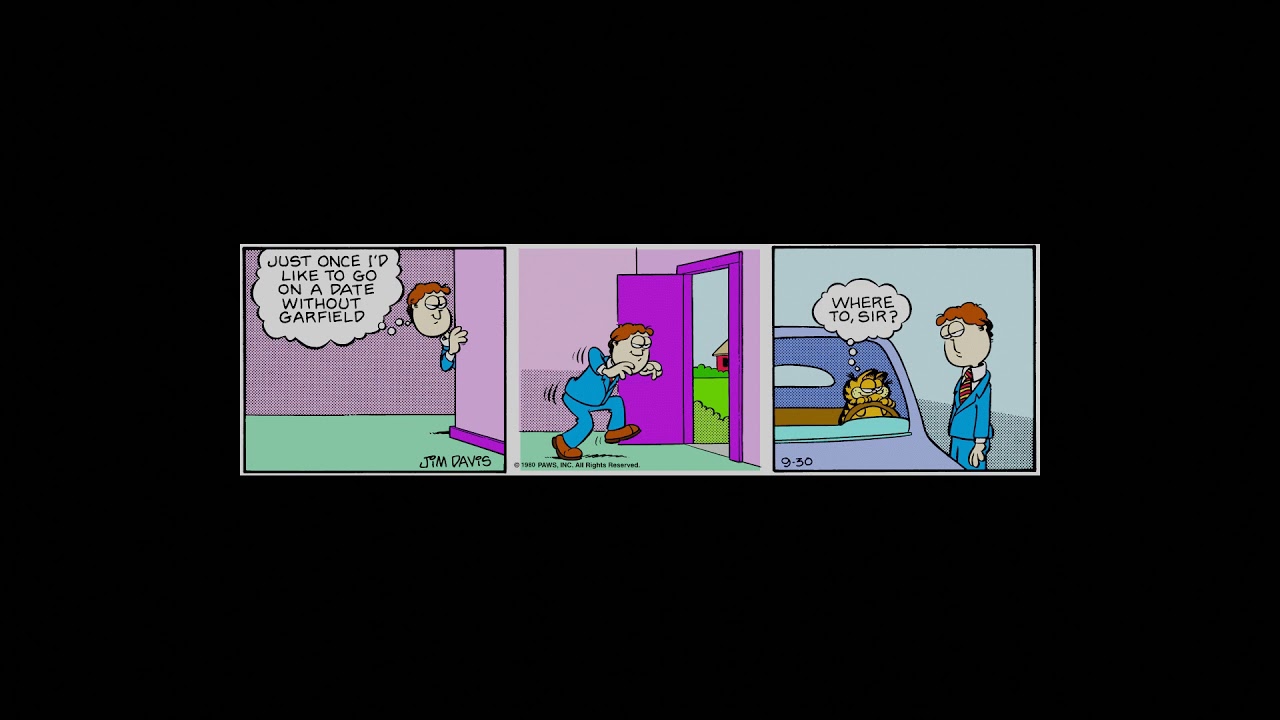9/30/1980 Garfield Comic Analysis