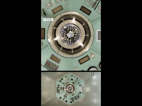 Could you design a TARDIS console from bits on your desk? 🟦 #DoctorWho #shorts