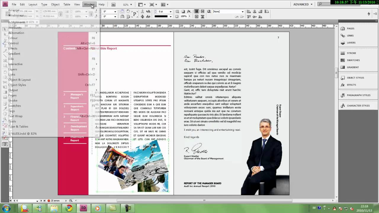Indesign Cs 4 & 5 Basic - Layout Techniques - Aligning objects to a Spread.mp4